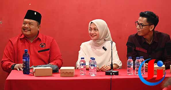 Ratusan Kader Banteng Semangat Menangkan Paslon No 1 Vinanda-Gus Qowim di Pilkada Kota Kediri ...